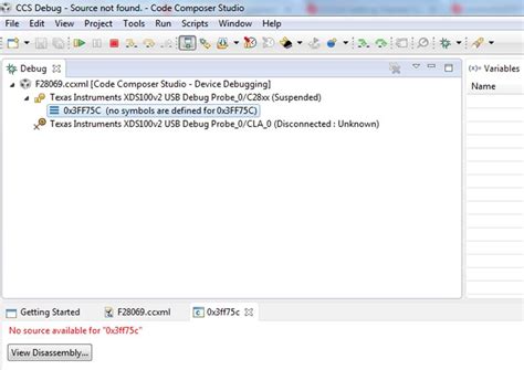 F28069 Controlcard Flash Using Ccs 610 C2000 Microcontrollers