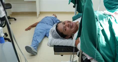 Pai Desmaia Durante O Parto Do Filho E Viraliza Nas Redes Sociais Vai
