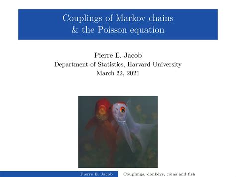 Couplings Of Markov Chains And The Poisson Equation Pdf Physics Science