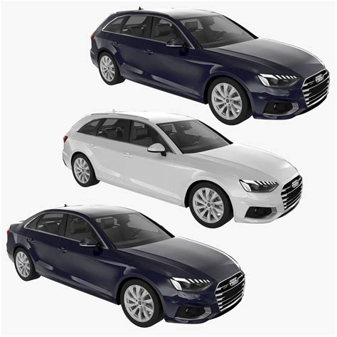 3d Audi A4 Bundle Turbosquid 2373754
