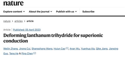 China Develops Worlds First Room Temperature Hydride Ion Conductor Cgtn