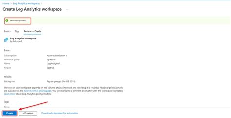 Mastering Azure Monitoring Deploying Log Analytics Workspace Step By Step Dev Community