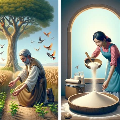 What Does Matthew 1331 33 Mean Bible Art