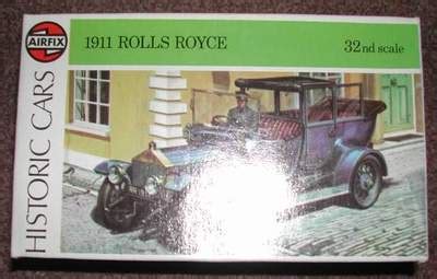 Vintage Airfix From 1974 132 Scale Historic Cars 1911 Rolls Royce Never Built 310422207