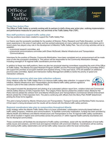 Driver Safety Policy Template