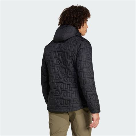 Adidas Terrex Xperior Primaloft Loose Fill Insulated Hooded Jacket