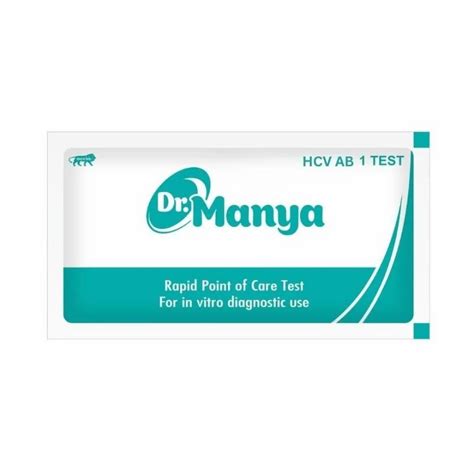 Dr Manya Hepatitis C Virus Hcv Rapid Test Kit At ₹ 11piece Hcv Test