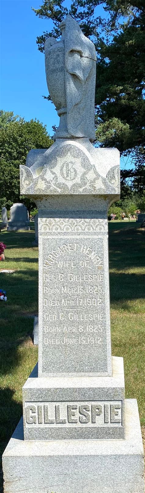 Margaret Henry Gillespie 1825 1902 Find A Grave Memorial