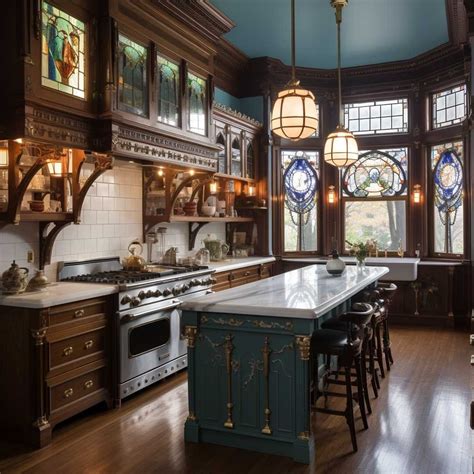 3 Modern Twists On Victorian Kitchen Aesthetics
