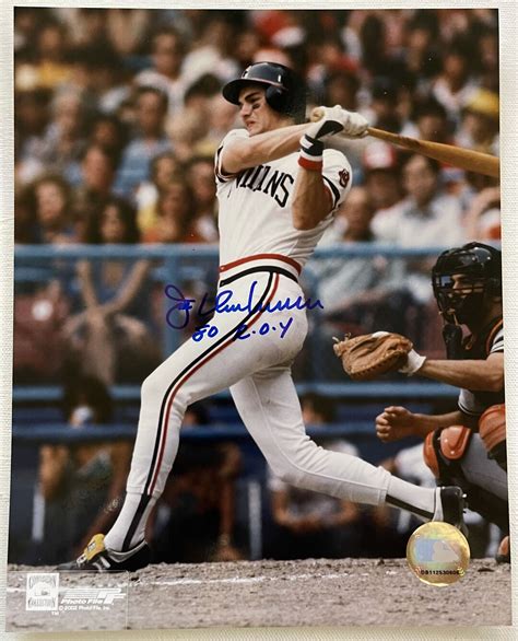 Joe Charboneau Signed Autographed 1980 Al Roy Glossy 8x10 Photo Cleveland Indians Etsy