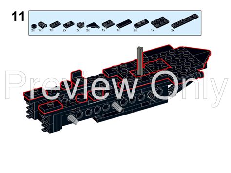 Lego Moc 148 Prr B8a 0 6 0 Tank Engine V11 Powered Up By