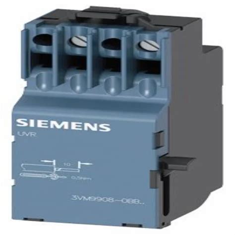 Siemens Undervoltage Release 4 Pole For Control Panel At ₹ 3000piece