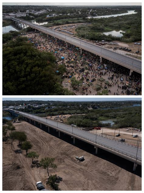Del Rio International Bridge Reopens As Us And Mexico Clear Out