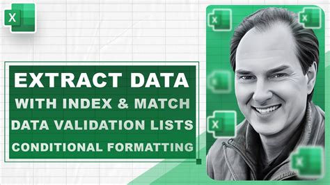 Extract Data With Index And Match Data Validation Lists Conditional