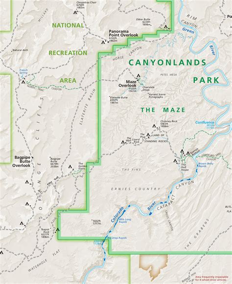 Canyonlands Maps Just Free Maps Period