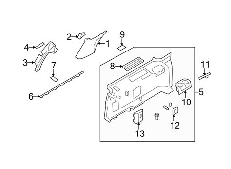 2021 Ford Expedition Panel Trim 7l1z7831005ab Lakeland Ford Online