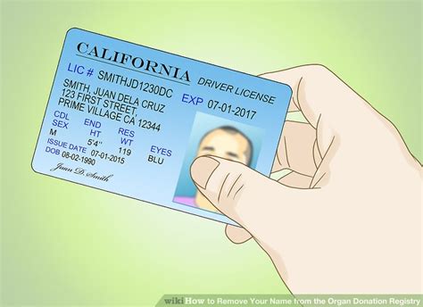 How To Remove Organ Donor From Drivers License California Phiredavid