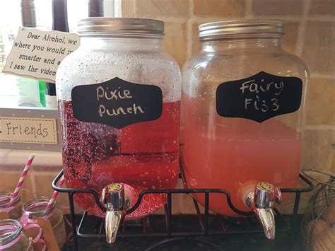 Pixie Punch And Fairy Fizz Drink Recipes