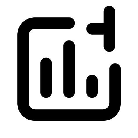 Analytics Plus Line Vector Svg Icon Svg Repo