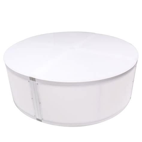 Prox Lumo Stage Acrylic Platform 2x2x16 Rounded Cube Section Riser