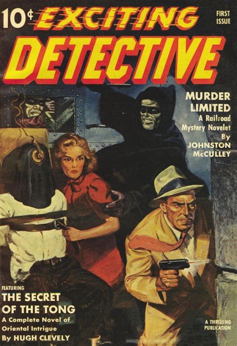 Pulp Covers Detective Classic Detective Pulp Fiction