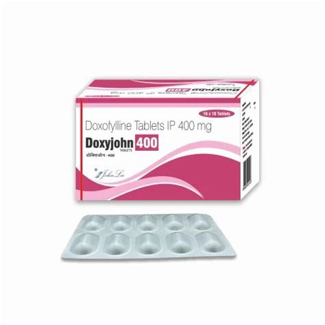 Doxophylline 400 Mg Tablets At ₹ 299stripe Doxofylline Tablets In