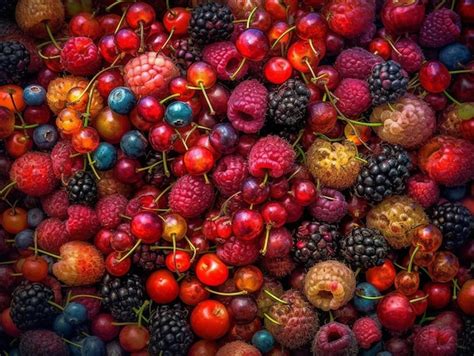 Premium AI Image Different Types Of Berries
