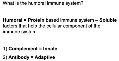 8 Innate Humoral Response Complement Pathways Flashcards Quizlet