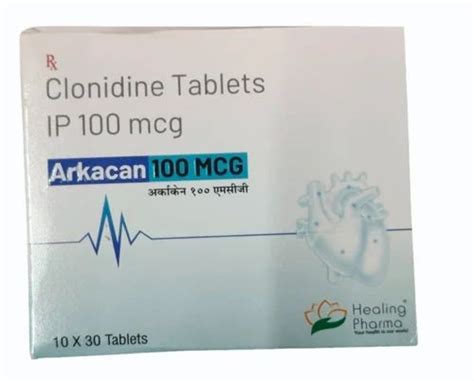 Clonidine Tablets Ip 100mg Arkacan 100 Mcg At ₹ 200strip In Nagpur