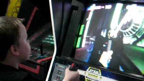 Star Wars Trilogy Arcade Darth Vader Battle Youtube