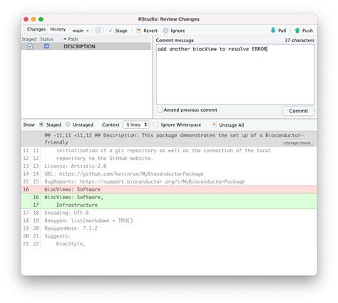 Chapter Making A Bioconductor Package Bioconductor Guidelines For Mentors And Mentees
