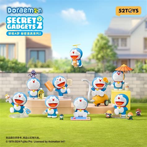 Blind Box Doraemon Magic Gadgets 2 52toys ของแท้ กล่องตาบอด ของเล่นฟิก