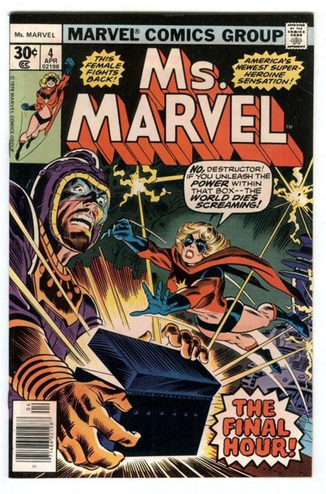 Ms Marvel 4 April 1977 Marvel Comics Doomsday Man Destructor Carol