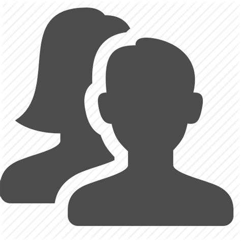 People Icons Silhouette Png