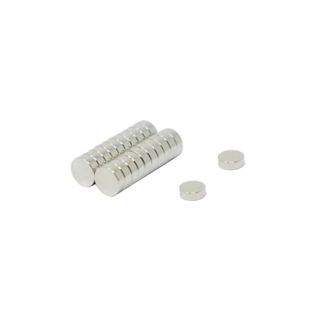 6mm Dia X 2mm Thick N42 Neodymium Magnet 073kg Pull