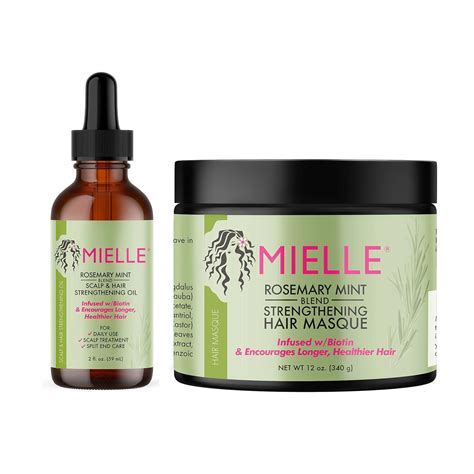 Mielle Bundle Rosemary Mint Scalp And Hair Strengthening Oil 59 Ml And Ros