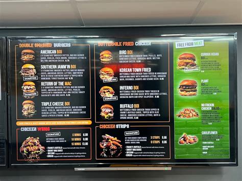 Menu At Burger Boi Longbridge Restaurant Birmingham