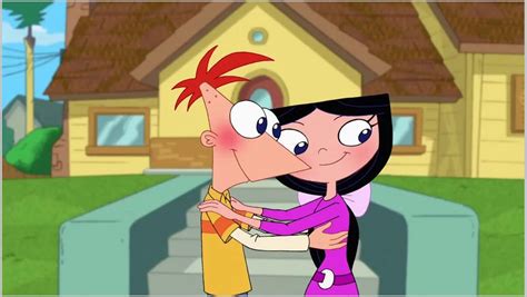 Phineas And Isabella Blushing By Anonymoususer10 On Deviantart