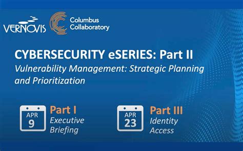 Vulnerability Management Strategic Planning And Prioritization Vernovis