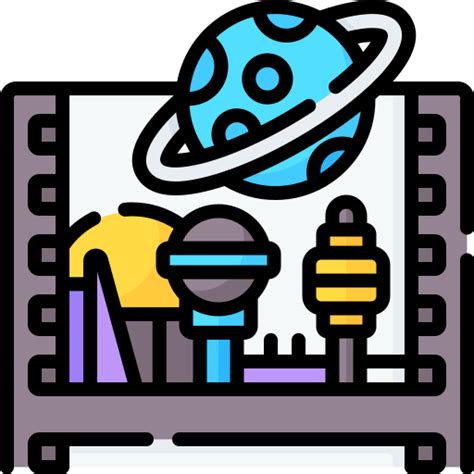 Sci Fi Special Lineal Color Icon