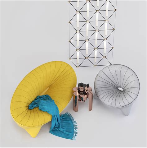 소파 세트 명사 컬렉션 Alexandre Boucher 플로어 램프 3d 모델 29 Max Fbx Unknown Obj Free3d