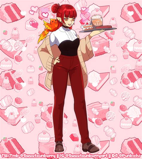 Chef Girl Oc By Punkichi On Deviantart