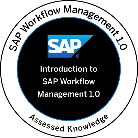 Sap Workflow Management 1 0 Introduction Credly