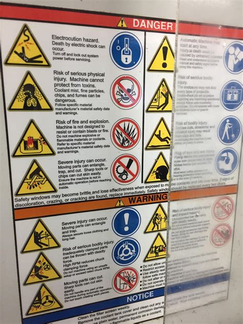 A Robotcell With A Lathe And The Things That Can Go Wrong There R Scarysigns