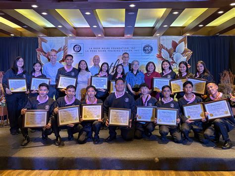 Graduation Of Class 17 La Rose Noire