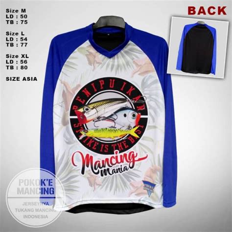 Jual Jersey Mancing Murah Shopee Indonesia