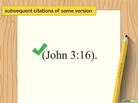 Die Bibel Im Apa Stil Zitieren 8 Schritte Mit Bildern Wikihow
