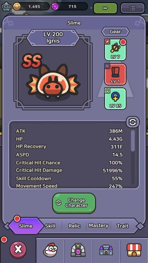 Tonight I Unleashed Ignis Bug Meta Rlegendofslime