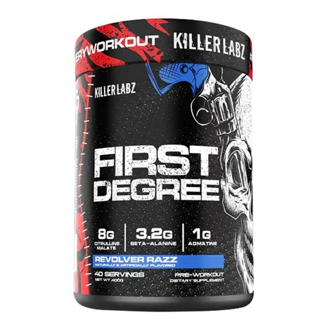 Killer Labz First Degree Shapeshifter Nutrition