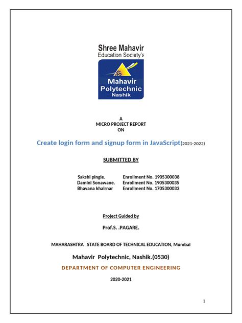 Css Microproject Pdf